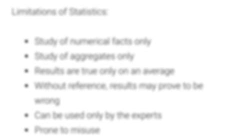 SOLUTION Statistics For Economics Class Notes Chapter Introduction Studypool