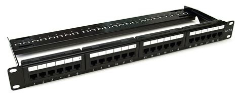Patch Panel 24P CAT 6 110C Impresoras Fiscales En Rosario