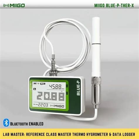 Reference Class Bluetooth Master Digital Thermo Hygrometer Cum Data