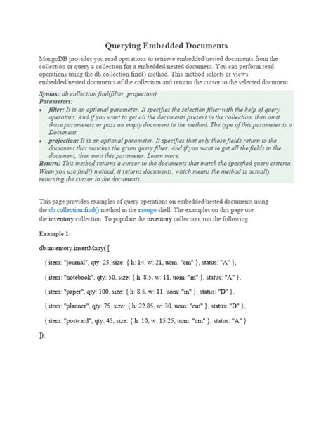 Querying Embedded Documents Pdf Information Retrieval Computer