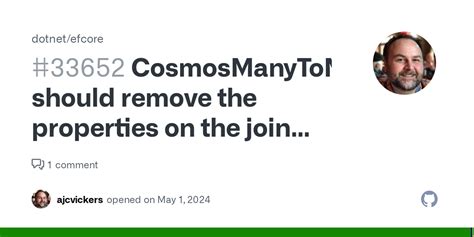 Cosmosmanytomanyjoinentitytypeconvention Should Remove The Properties