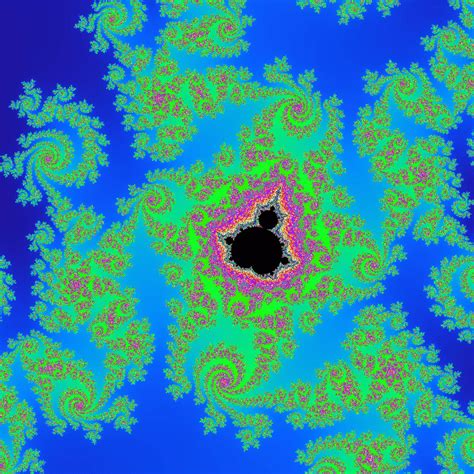 An Example Of A Minibrot A Copy Of The Mandelbrot Set Within The