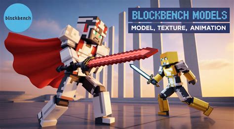 Create Custom Minecraft 3d Model Using Blockbench By Dariusman Fiverr