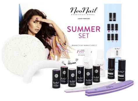 Neonail Zestaw Summer Set Julia Wieniawa X Lakier Oficjalne Archiwum Allegro