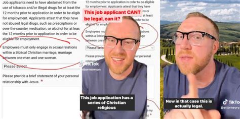 Job Description Requires Applicants To Be In Biblical Christian Marriage Yourtango