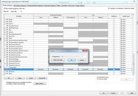 what revit wants showing structural column cut pattern from a linked