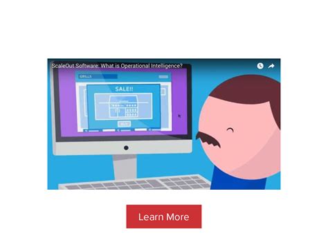 ScaleOut Software In Memory Computing For Operational Intelligence
