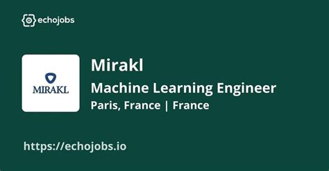 Hiring Machine Learning Engineer Paris France France Tensorflow Pytorch Sql Deep Learning
