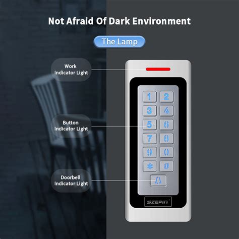 China Newest Alone Access Controller Rfid Reader Access Control Rfid Metal Vandal Proof Access