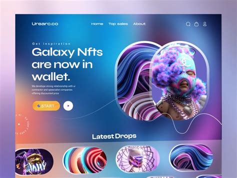 Nft Marketplace Website Interactive Design Website Design Dribbble