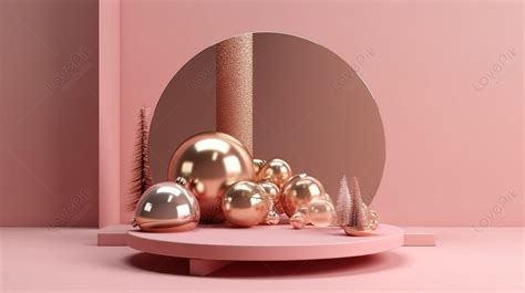 메리 크리스마스 연단 장식의 놀라운 3d 렌더링으로 제품 디스플레이를 강화하세요 리스 배경 연단 배경 절 배경 이미지 Hd 리스 연단 절 배경 사진 무료 다운로드