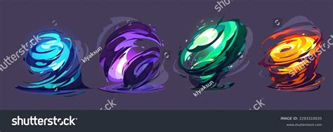 Flame Vortex Isolated Photos Images And Pictures Shutterstock