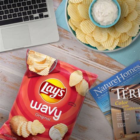 Lays Wavy Original Potato Chips 13oz 13 Oz Shipt