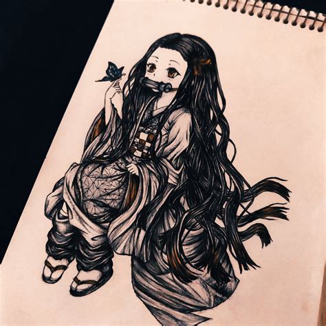 Nezuko Sketch R Animeart