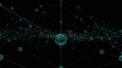 Plexus Abstract Network Business Technology Science Background Loop Stock Video Video Of