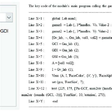 Interface Design And Demonstration Of Its Calling Codes In Module 5