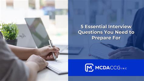 5 Essential Interview Questions You Need To Prepare For