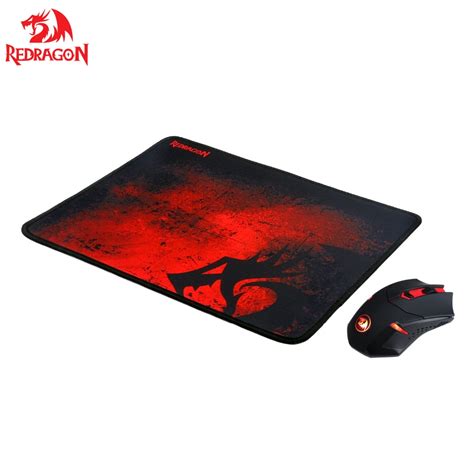 Gaming Mouse Plus Large Gaming Mouse Combo For Pc Gamer Red Led Backlit Gaming Mouse And Mouse