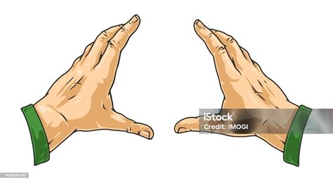 Ilustración De Hombre Agarrando Manos Logotipo Colorido Y Más Vectores Libres De Derechos De