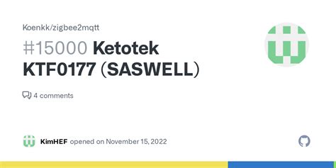 Ketotek Ktf0177 Saswell · Issue 15000 · Koenkkzigbee2mqtt · Github