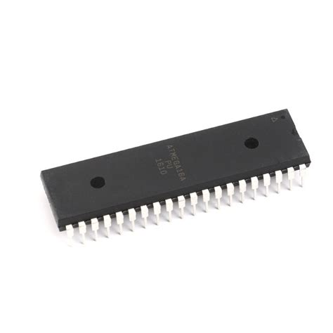 Atmega16A PU DIP40 8 Bit Microcontroller With 16K Bytes In System Programmable Flash