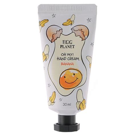 Крем для рук з ароматом банана Daeng Gi Meo Ri Egg Planet Hand Cream Banana 30 мл 8807779088855