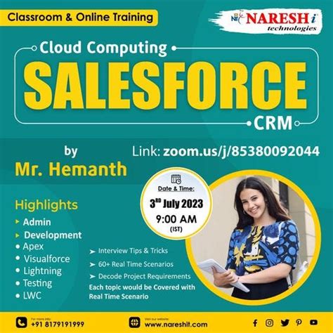 Salesforce Crm Online Training — Naresh It Avinash Nit Medium