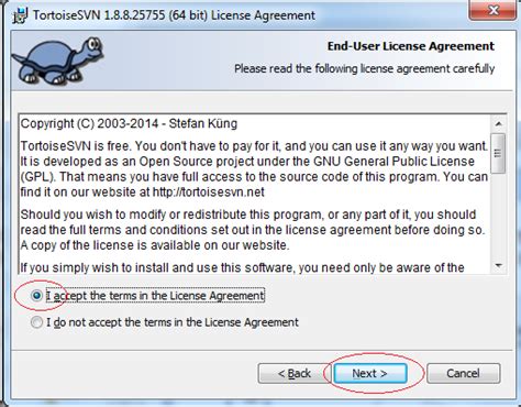 Install And Use Tortoise SVN O Planning Org