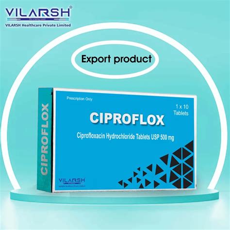 Ciprofloxacin Hydrochloride Tablets USP At Rs 33 Stripe Pharmaceutical Tablets In New Delhi
