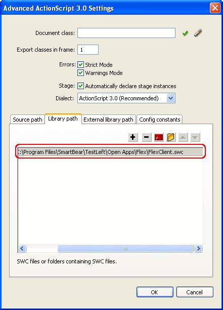 Preparing Flash And Flex Applications For Testing With The Flexclient