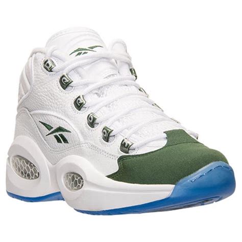 Reebok Question Mid Green 15 фото Reebok Каталог Интернет магазин Kixzone