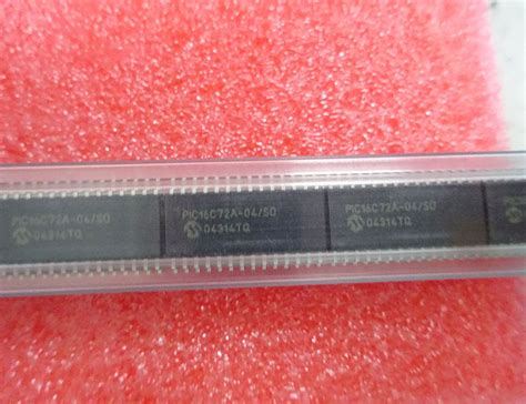 Pic16c72a 04so Microchip Datasheet Pdf And Technical Specs