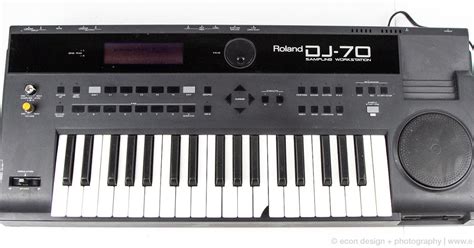Matrixsynth Roland Dj 70 Sampling Midi Synthesizer Keyboard