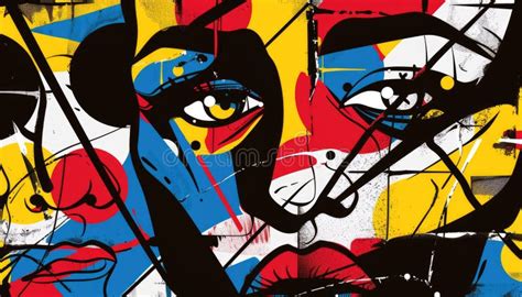 Captivating Abstract Art Featuring Dynamic Shapes Vibrant Colors And Geometric Patterns Aig62