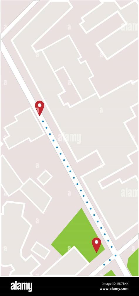 GPS Navigator Navigation City Map Vector Illustration Navigation