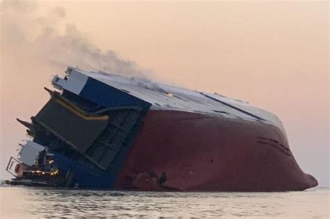 Four Missing After Cargo Ship Capsizes Off Georgia Coast