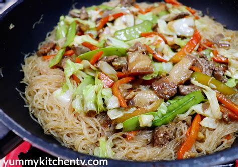 Classic Pancit Bihon Recipe Pancit Bihon Recipe Delicious Filipino