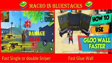 How To Set Macro In BlueStacks Fast AWM Trick Fast Glue Wall Trick YouTube