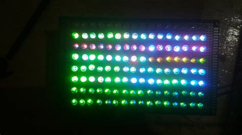 D I Y Smart Rgb Matrix 8x16 7 Steps With Pictures Instructables