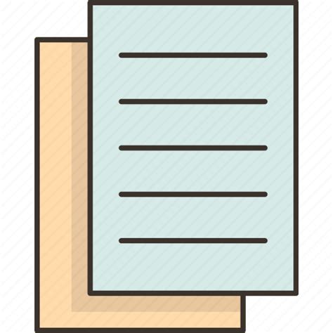 Document Paper Sheet Page File Icon Download On Iconfinder