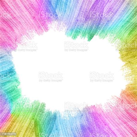 프레임의 수채화 일러스트는 네온 텍스처 장식 배경입니다 구아슈에 대한 스톡 벡터 아트 및 기타 이미지 구아슈 노랑 녹색 Istock