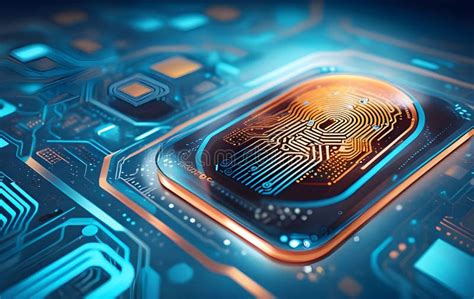 Digital Fingerprint Scanner Scan Biometric Identity And Access Password Thru Fingerprint