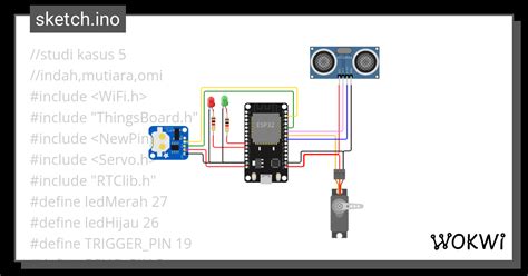 Tugas Study Case Wokwi Esp32 Stm32 Arduino Simulator