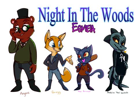 Night In The Woods Squad By Thesoleil On Deviantart Night In The
