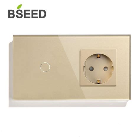 Bseed Touch Switch 1gang 1 Way 2 Way Eu Standard W Grandado