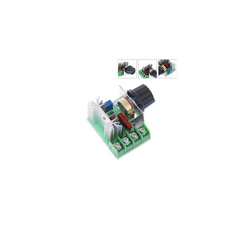 Buy Gtek W A PWM AC Motor Speed Control Module Speed Regulator AC V Adjustable