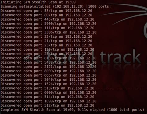 metasploitable 2 tutorial part 1 checking for open ports with nmap