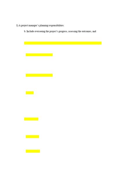 Chapter 3 Part 1 Assignment1 Pdf Project Management
