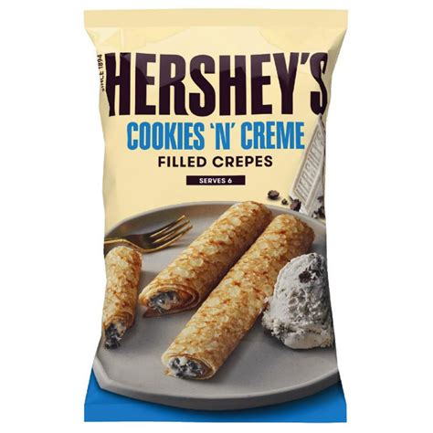 Hersheys Cookies And Cream Crepes 1152kg Wilko