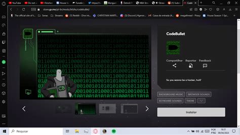 Code Bullet Has A Mod In The Opera Gx Browser R Codebullet